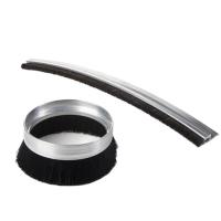 China Dustproof PVC Flexible Nylon Strip Brush Mohair Weather Pile Seal for Windows 10mm for sale