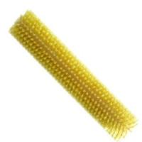 China Polyethylene Fruit Vegetable Cleaning Roller Brush Soft Nylon Custom Size for sale