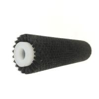 China Polyethylene Fruit Vegetable Cleaning Roller Brush Soft Nylon Custom Size for sale