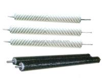 China Spiral Coil Egg Conveyor Cleaning Cylinder Brushes Soft Nylon for sale