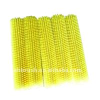 China Polyethylene Fruit Vegetable Cleaning Roller Brush Soft Nylon Custom Size for sale