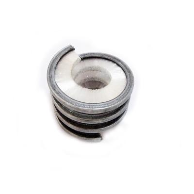 China ODM Industrial Steel Spiral Wire Brush for Cleaning Climbing Rope 500pcs MOQ for sale