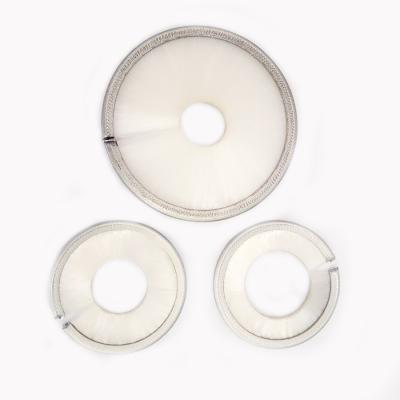 China Cable Cleaning Inside Spiral Brush Stainless Steel Wire Nylon PBT PET 500mm for sale