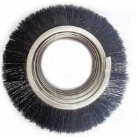 China Cable Cleaning Inside Spiral Brush Stainless Steel Wire Nylon PBT PET 500mm for sale