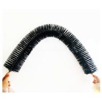China Galvanized Iron Wire Industrial Cleaning Brushes Eave Gutter Cleaning Brush With PP Bristle for sale