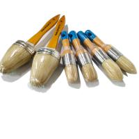 China 3 Piece Chalk and Wax Paint Brush Set 24cm 15cm for Furniture DIY Painting for sale
