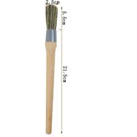 China Natural Boar Bristle Car Interior Detailing Brush Customized for sale