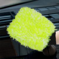 China Customized Microfiber Car Wash Mitt For Car Detailing for sale