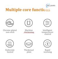 China Commercial Pure Copper Plate Souffle Machine Single Head Single Pan Dorayaki Pancake Machine Griddle for sale