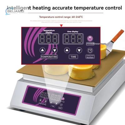 China Single & Double Head Commercial Souffle Dorayaki Machine, Electric Griddle Pancake Maker, Commercial Industrial Equipment for sale