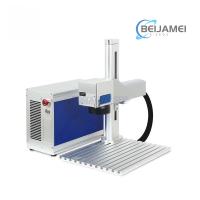 China High Precision Fiber UV Laser Marking Machine For Metal Plastic Leather And Wood Engraving for sale