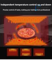 China Conveyor Belt Pizza Oven Chain Type Rapid Heating Baking Oven For Hamburger And Pizza Crust for sale
