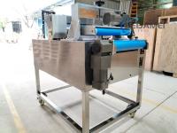 China Horizontal Hamburger Slicing Machine High Precision Cutting For Cake And Bread Processing for sale