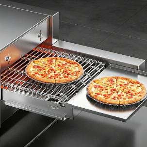 China Commercial Crawler Type Hot Air Circulation Pizza Oven Fast Baking For Western Restaurant for sale