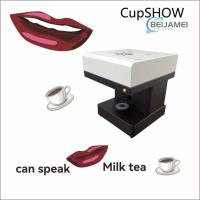 China High Precision 3D Food Printing Machine Commercial Latte Art Maker For Cake Pastry And Beverage Decorating for sale
