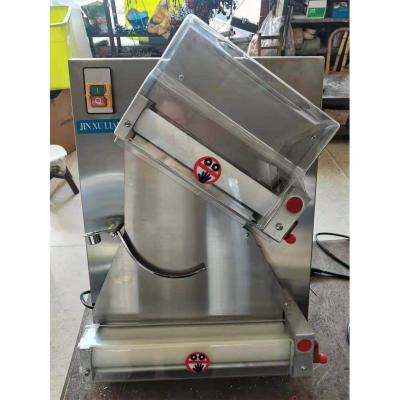 China Commercial Dough Pressing Machine Stable Operation Pizza Base Forming Machine For 7 Inch And 12 Inch Pizza for sale