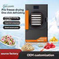 China Fully Automatic Vacuum Freeze Drying Machine Large Capacity Efficient Dryer For Fruits Cordyceps And Pet Snacks for sale