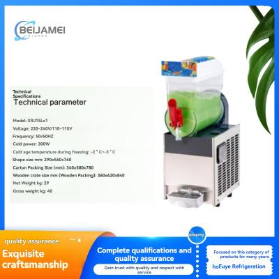 China Three Tank Frozen Drink Machine Stable Performance Slush Ice Maker For Restaurant And Beverage Shop for sale