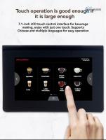 China Commercial Grade Italian Style Coffee Maker Automatic Bean Grinding Multi Function Latte And Espresso Machine for sale