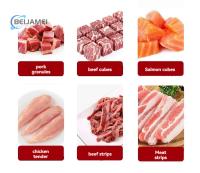 China High Speed Commercial Meat Cutting Machine Labor Saving Electric Meat Dicing Slicing And Strip Making Equipment for sale