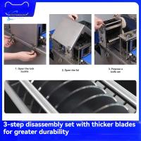 China Stainless Steel Fresh Meat Processor Multipurpose Meat Dicer Slicer And Strip Cutter For Various Meat Processing for sale