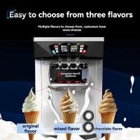 China Stainless Steel Hard Ice Cream Machine Energy Saving Automatic Ice Cream Maker For Restaurants And Cafes for sale