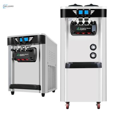 China Stainless Steel Hard Ice Cream Machine Energy Saving Automatic Ice Cream Maker For Restaurants And Cafes for sale