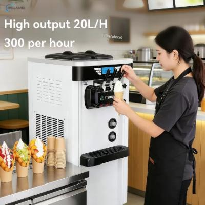 China Professional Batch Freezer Hard Ice Cream Machine High Output Automatic Ice Cream Equipment For Commercial Use for sale