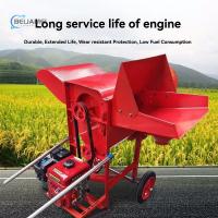 China Small Home Use Rice Threshing Machine High Efficiency Multifunctional Grain Thresher For Various Crops for sale
