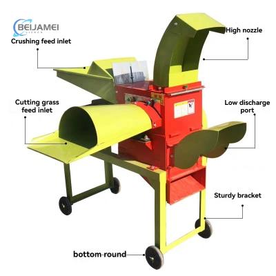 China High Efficiency Feed Processing Machinery Multipurpose Corn Stalk Crusher Grass Rubbing And Cutting Machine for sale