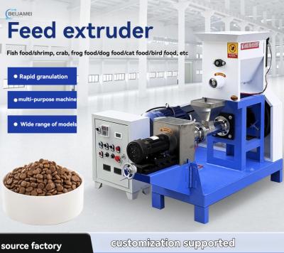 China High Efficiency Wet Dry Feed Extrusion Machine Complete Pet Feed Production Line For Livestock And Pet for sale