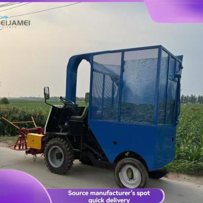 China High Efficiency Feed Storage Briquette Machine Straw Bale Wrapping Integrated Silage Baler For Livestock Farm for sale