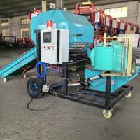 China High Efficiency Silage Baler Wrapper Integrated Machine Straw Grass Packing Machine Feed Storage Briquetting Equipment for sale