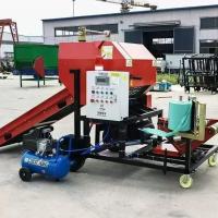 China High Efficiency Silage Baler Wrapper Integrated Machine Straw Grass Packing Machine Feed Storage Briquetting Equipment for sale