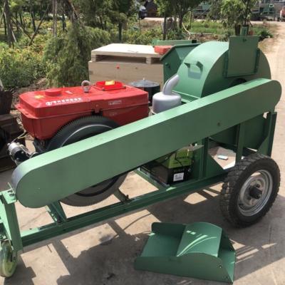 China Agricultural Wood Shaving Machine Hard Miscellaneous Wood Crusher Mushroom Cultivation Sawdust Making Machine for sale