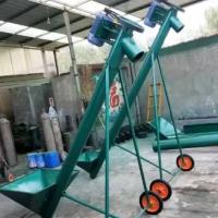 China Household Grain Suction Machine Screw Conveyor Galvanized Pipe For Corn Feed Pellet Lifting for sale