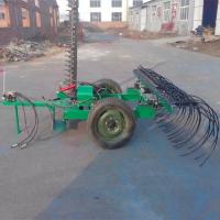 China Adjustable Finger Wheel Disc Hay Rake Hydraulic Traction Farm Field Working Machine for sale