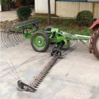 China Agricultural Rotary Disc Hay Rake Spring Tooth Pasture Field Operating Machinery for sale