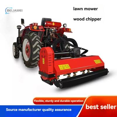 China Agricultural Offset Mower Trailed Side Shift Orchard Straw Crushing Mower for sale