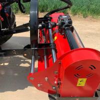 China Tractor Trailed Avoidance Orchard Mower Side Shift Grass And Straw Shredding Machine for sale