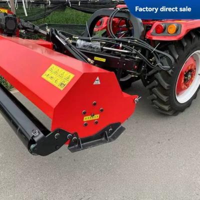 China Tractor Trailed Avoidance Orchard Mower Side Shift Grass And Straw Shredding Machine for sale