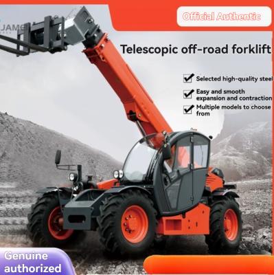 China Diesel Telescopic Handler Multifunctional Telescopic Forklift For Aerial Work And Cargo Handling for sale