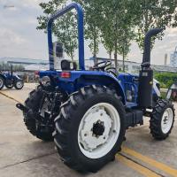 China Mini Farm Tractor Four Wheel Agricultural Tractor Small Plowing Cultivator for sale