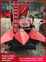 China New Small Farm Maize Harvester Mounted Corn Harvesting Machine With Straw Crushing Silage for sale