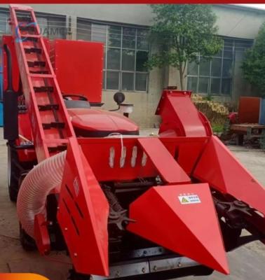 China Mini Agricultural Corn Harvester For Four Wheel Tractor Mounted Silage Feed Straw Chopper Machine for sale