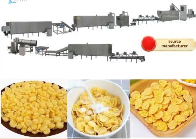 China Full Automatic Corn Flakes Making Machine Breakfast Cereal Food Production Line for sale