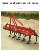 China Deep Plowing 80-150 mm Agricultural Machinery and Equipment Featuring Weight 125 kg and Model 3Z-4 for Farming Solutions for sale