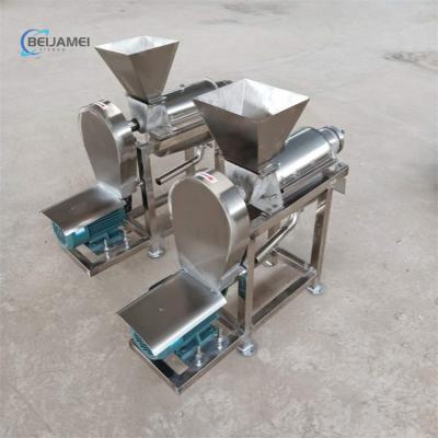 China Industrial Large Stainless Steel Screw Juicer Vegetable Juice Extractor For Celery Ginger Chili Bergamot for sale