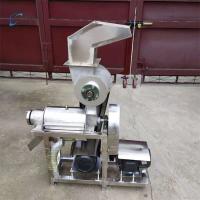 China Stainless Steel Screw Juicer Industrial Vegetable Juice Extractor For Chili Bergamot Celery Ginger Processing for sale