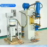 China DC Inverter Intermediate Frequency Spot Welder Automatic Nut Projection No Mark Pneumatic Welding Machine for sale